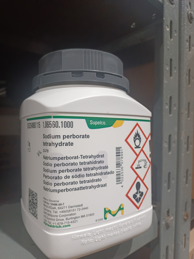 Sodium perborate tetrahydrate NaBO3.4H2O | ENVIMART